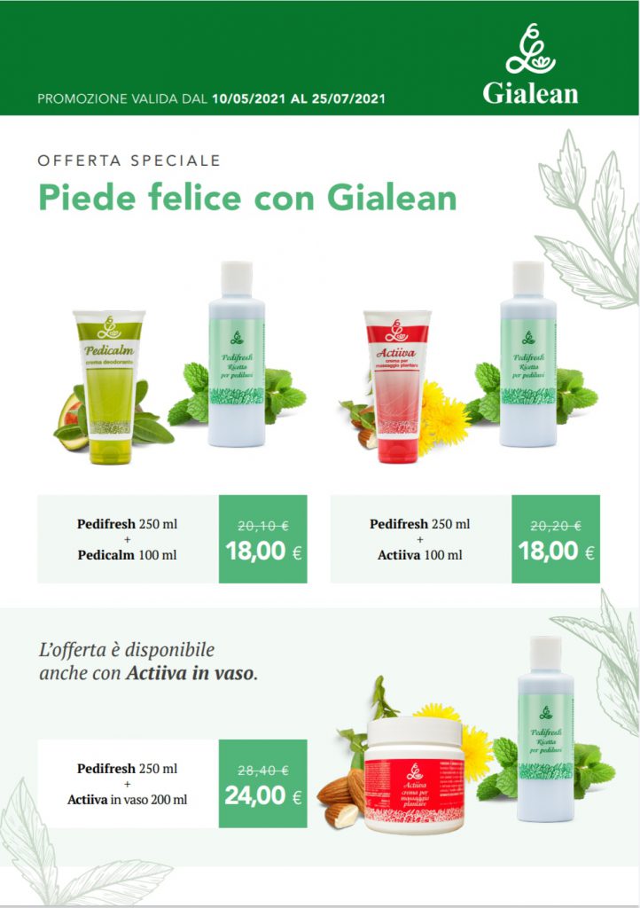 Offerte Speciali e Offerte permanenti – Licia Valso